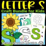 Fun Letter S Craft Bundle - Simple Mom Project Store