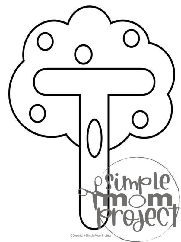 Easy Fun Letter T Craft Printable Bundle Learning Activity for Kids ...