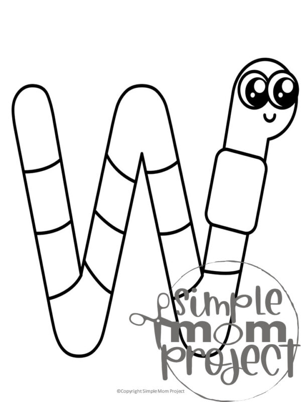 Easy Fun Letter W Craft Printable Bundle Learning Activity for Kids ...