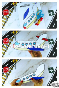 Airplane Cut and Paste Craft – Simple Mom Project Store