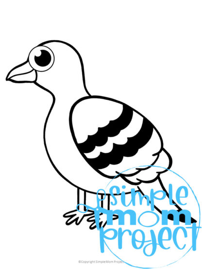 15 Adorable Bird Printable Template for Kids – Simple Mom Project Store