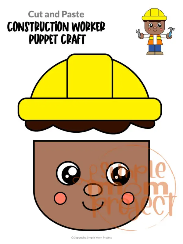 30 Community Helper Paper Bag Puppet Craft Printable Templates – Simple ...