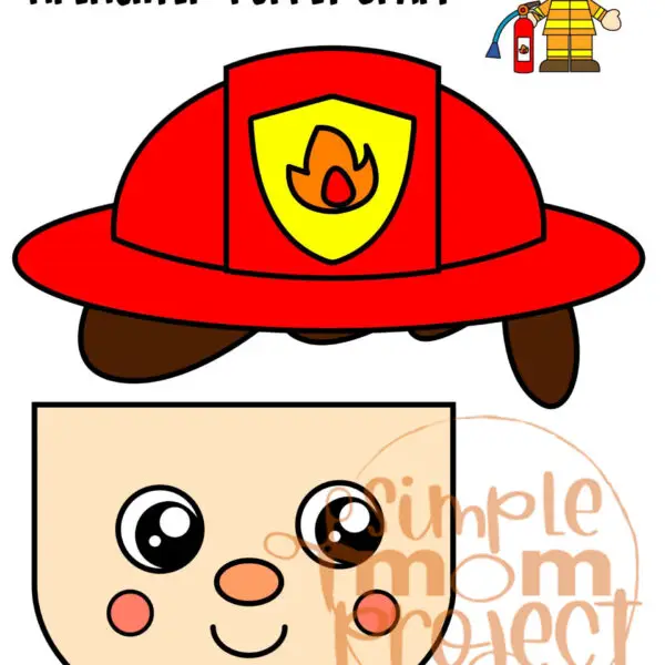 30 Community Helper Paper Bag Puppet Craft Printable Templates – Simple ...