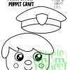Police Officer Paper Bag Puppet Craft Printable Community Helper ...