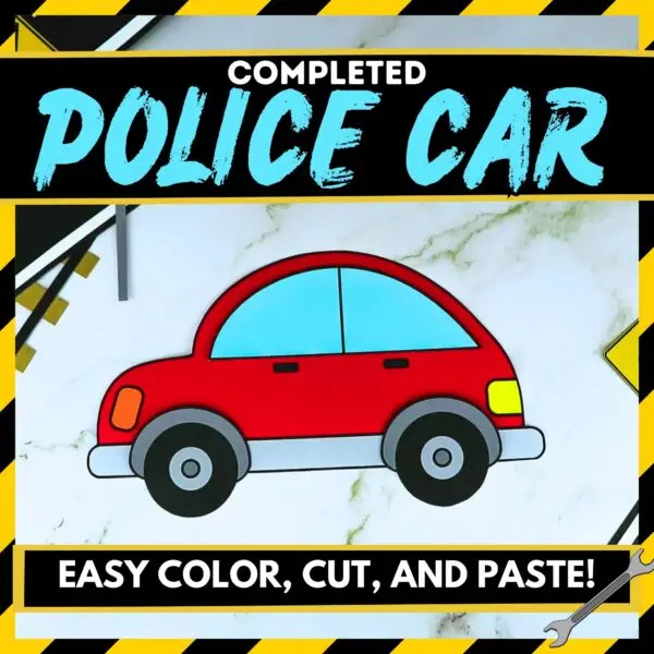 Printable Preschool Car Craft Template | Instant Download | Car ...