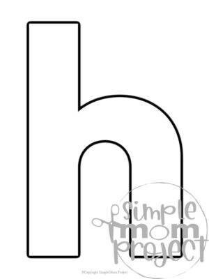 Fun Lowercase Alphabet Template Bundle - Simple Mom Project Store