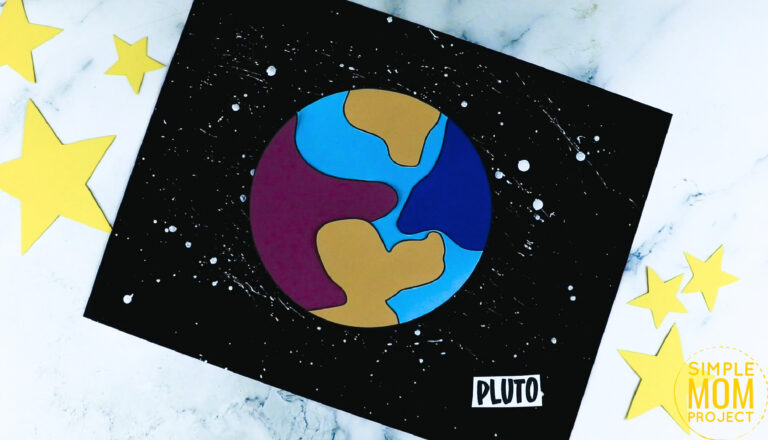 Planet Pluto Cut and Paste Printable Templates - Simple Mom Project Store