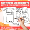 I am Thankful Coloring Book | Gratitude Coloring Page | Gratitude Jar ...